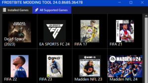 【FC24】MODツール「Frostbite Modding Tool」の使ったMODの導入方法
