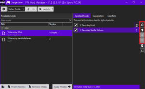 【FC25対応】MODの入れ方を解説 【FIFA Mod Manager】